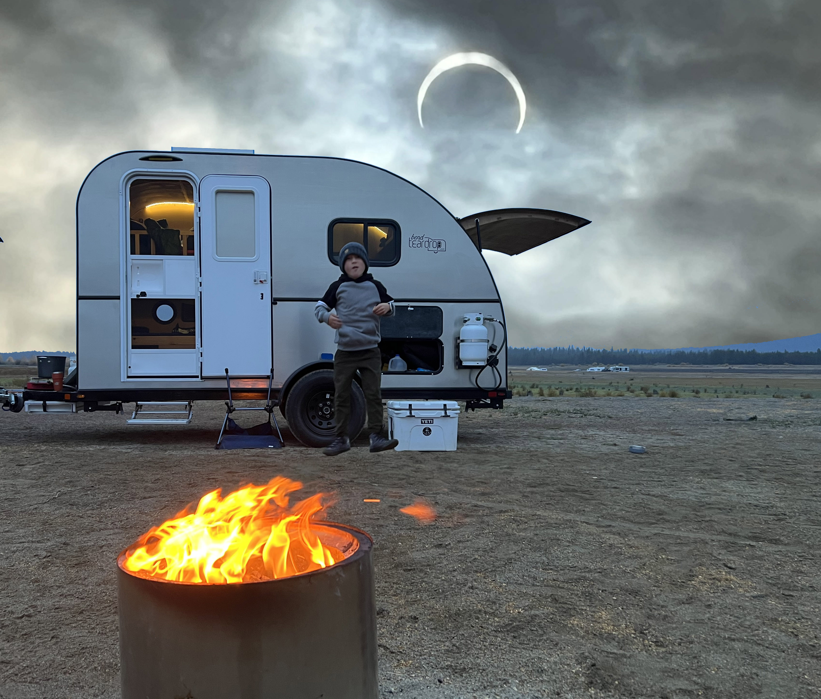 Eclipse Teardrop Camp Out - Bend Teardrop